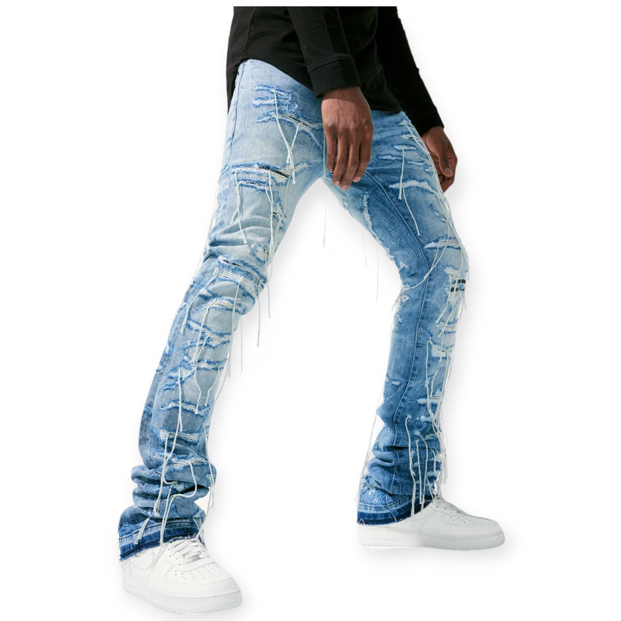 Jordan Craig Stacked Jeans - 50% Off | Shop Nexus Clothing