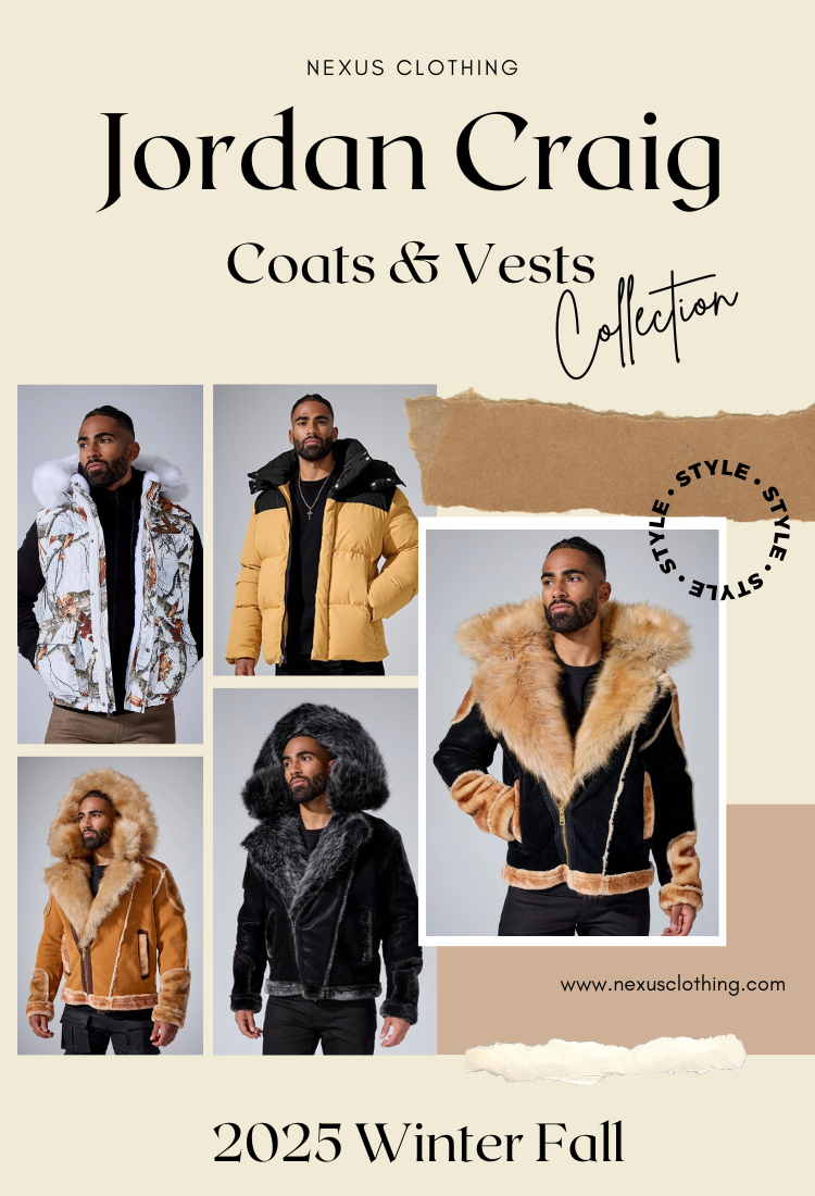 Jordan Craig Coats & Vests – 2025 Winter Fall Collection – Nexus Clothing