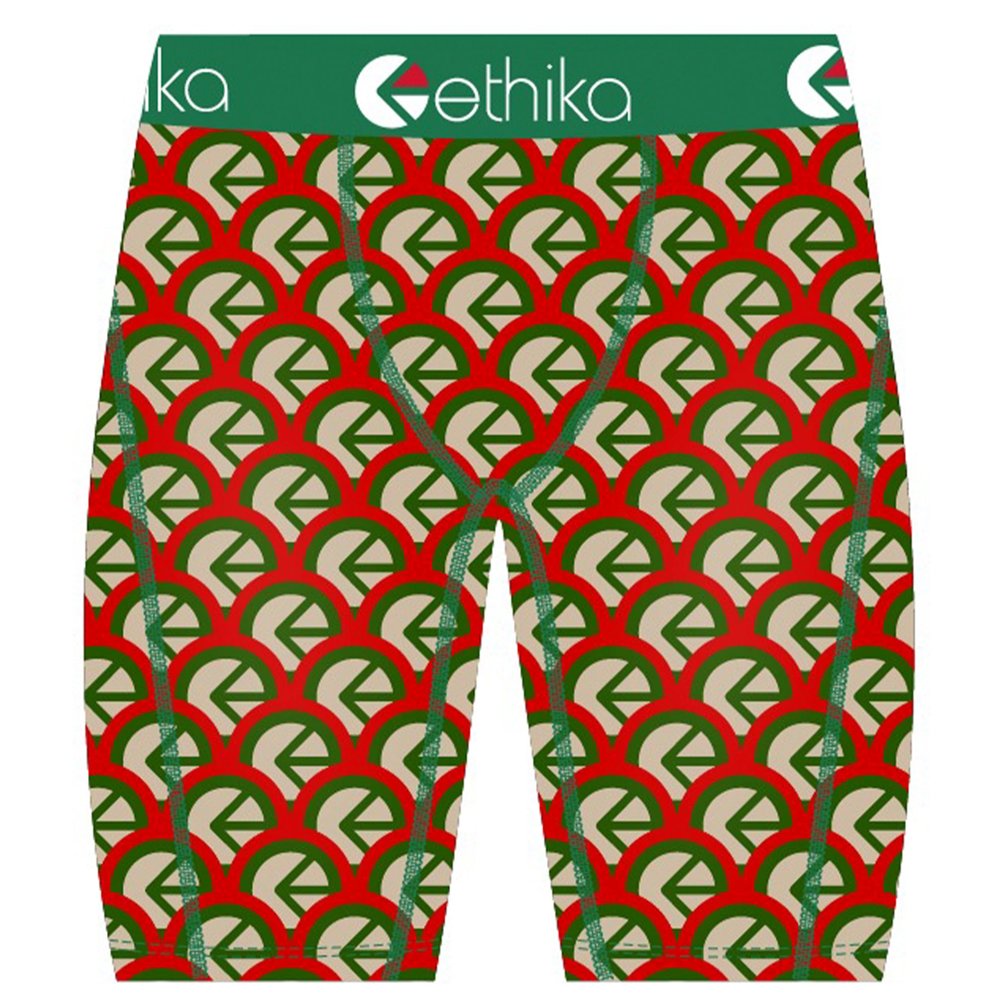 Ethika Men Drip Cost Boxer (Green Red) – Nexus Clothing