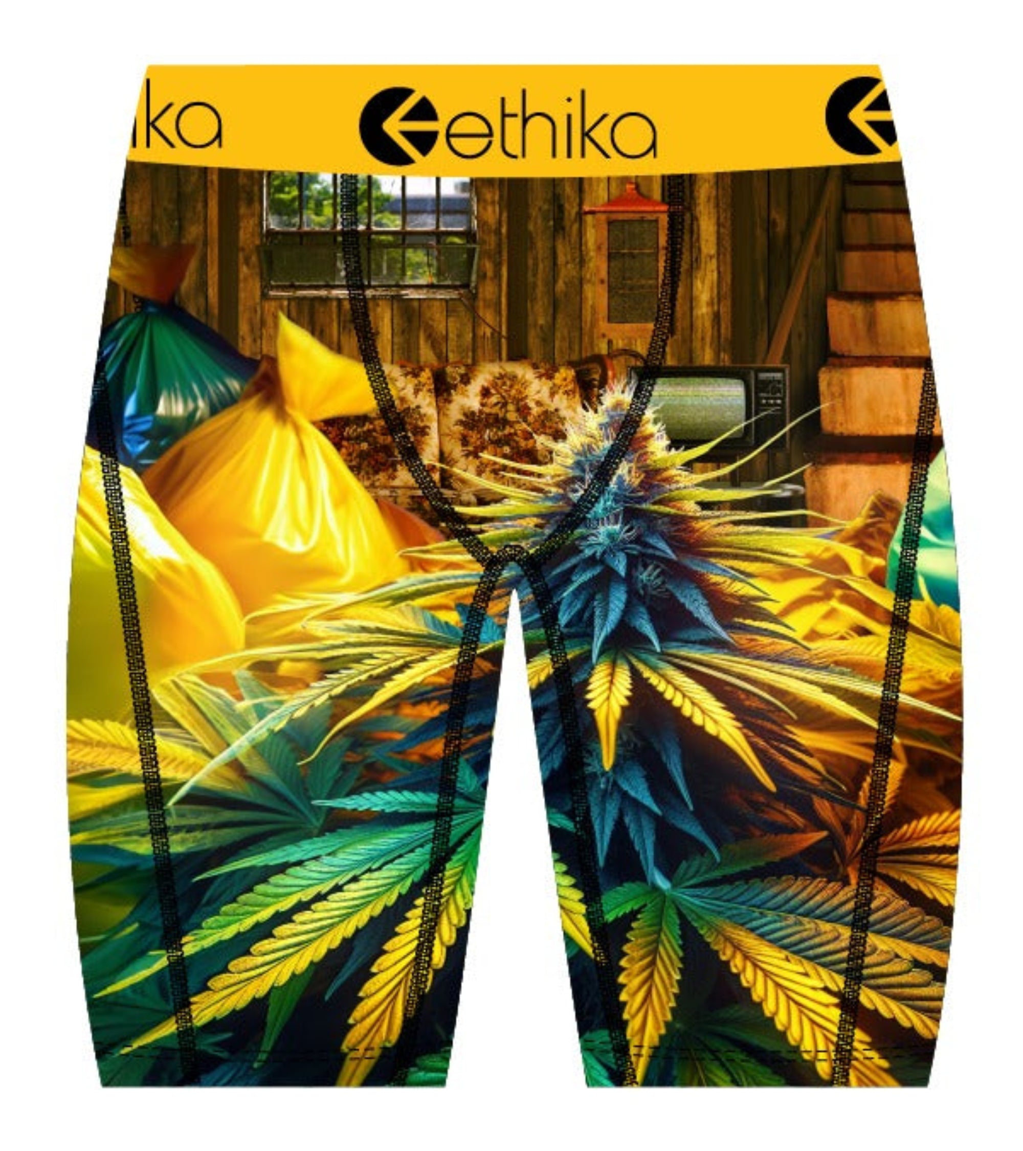 Ethika Boxer Men Out The Bando (yellow green) – Nexus Clothing