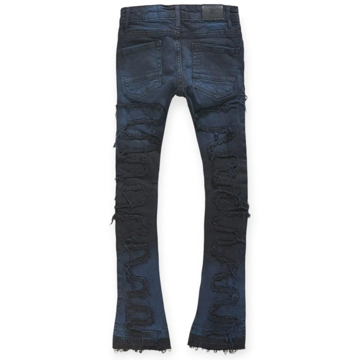 Jordan Craig Stacked Jeans Kids Denim (Dark Knight)