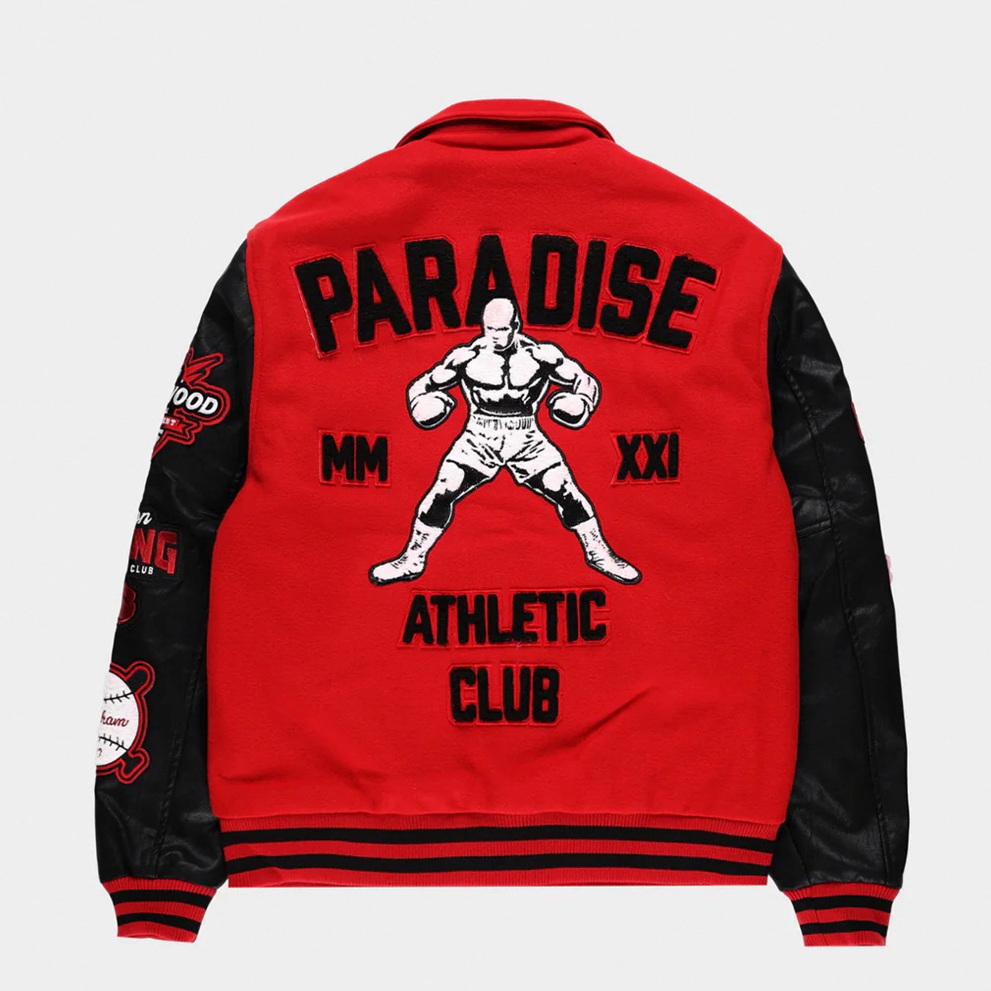Jordan Craig Men Chicago Varsity Jacket (Red) – Nexus Clothing