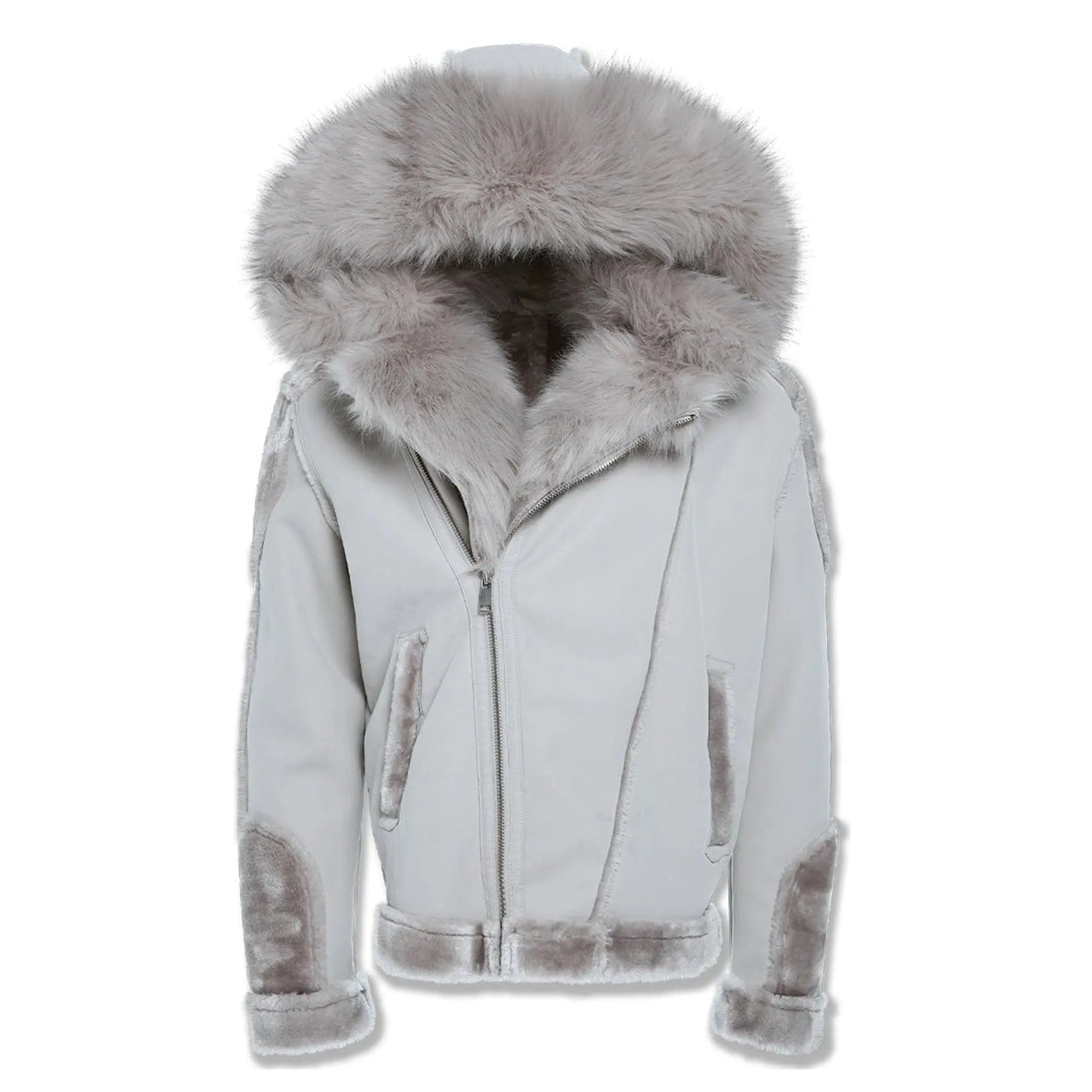 Jordan Craig Men El Jefe Shearling Moto Jackets (Artic Wolf) – Nexus ...