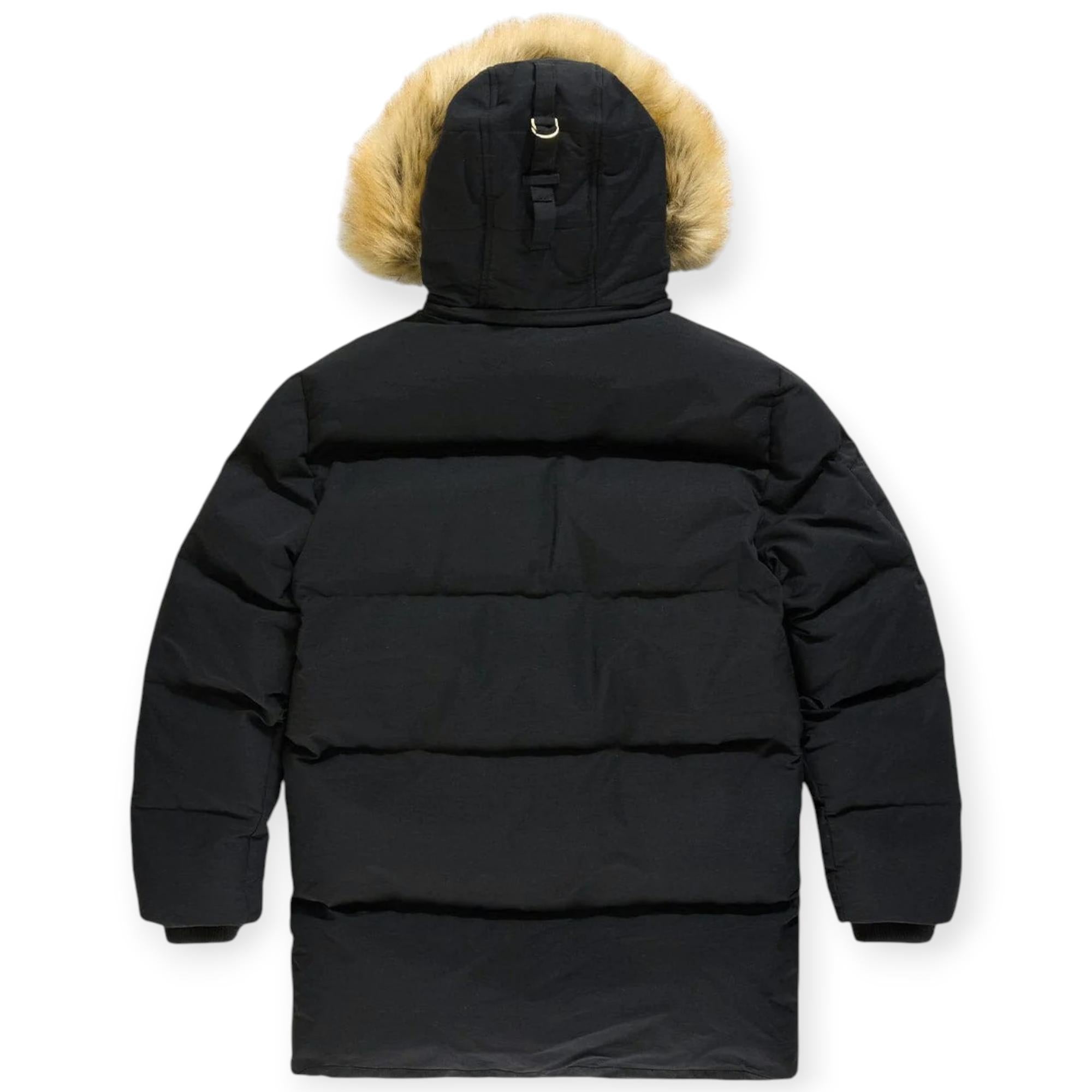 Jordan Craig Men Fairbanks Insulated Parka 3/4 Puffy Coat (Black ...