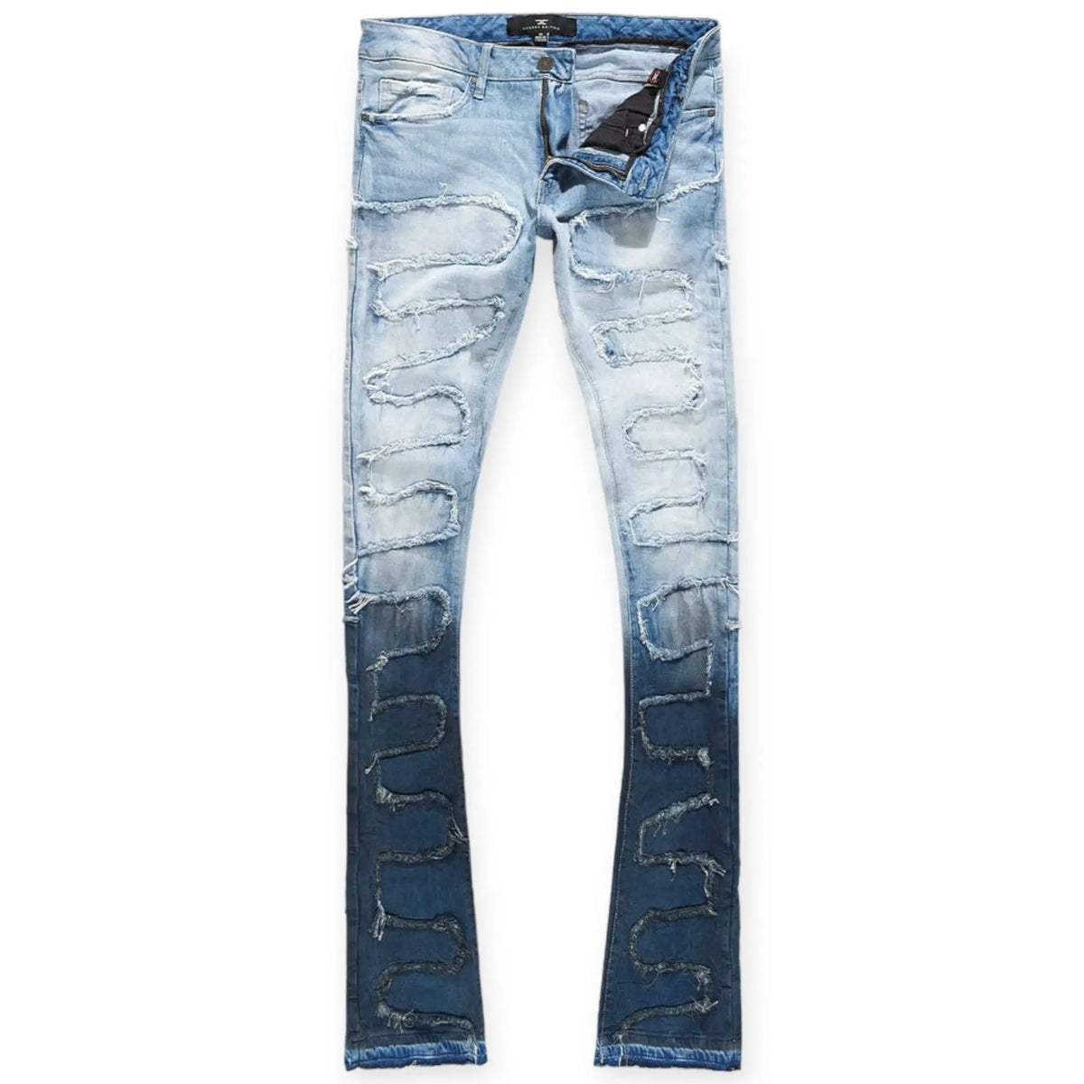 Jordan Craig stacked Jeans Men Martin Oasis (Blue Steel)
