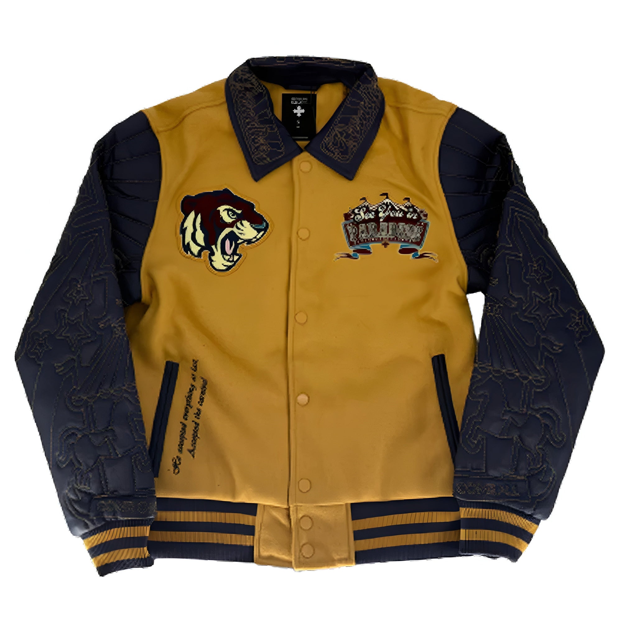 Jordan Craig Men SYIP Team Varsity Quilted PU Sleeves (Mustard) – Nexus ...