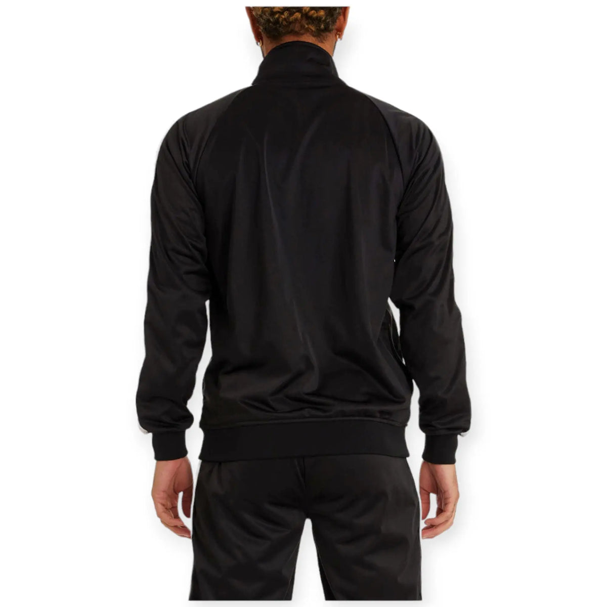 Kappa Jacket Men 222 Banda Dullo 2 (BLACK SMOKE-GREY)