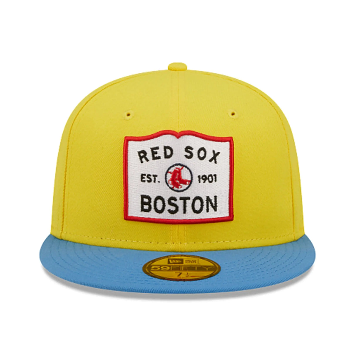 New Era Men Boston Red Sox 59FIFTY Fitted (Yellow)