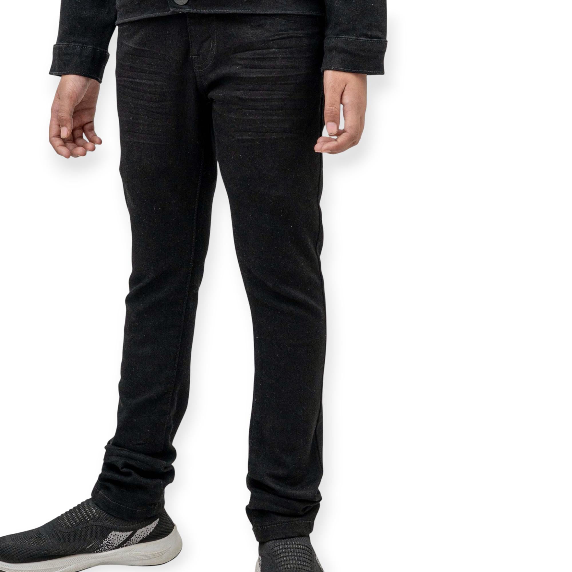 Premium Disaster Boys Ultra Stretch Skinny Jeans-Jet Black – Nexus Clothing