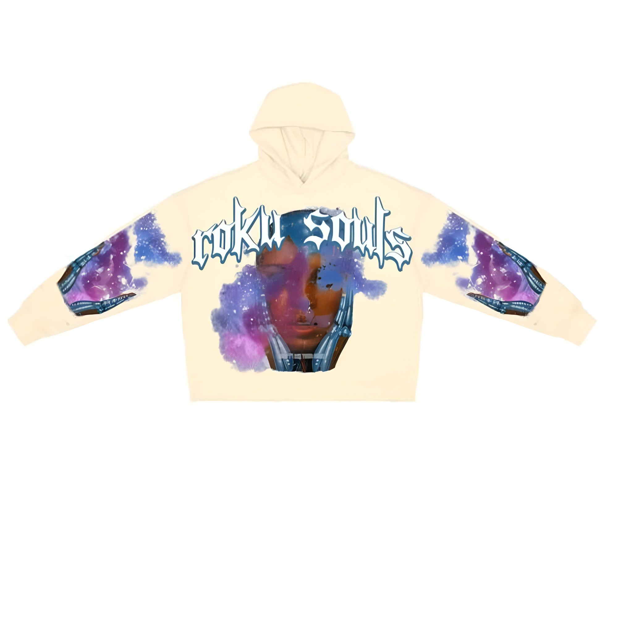 Roku Studio Men Soul Cropped Fleece Hoodie (Eggshell) – Nexus Clothing