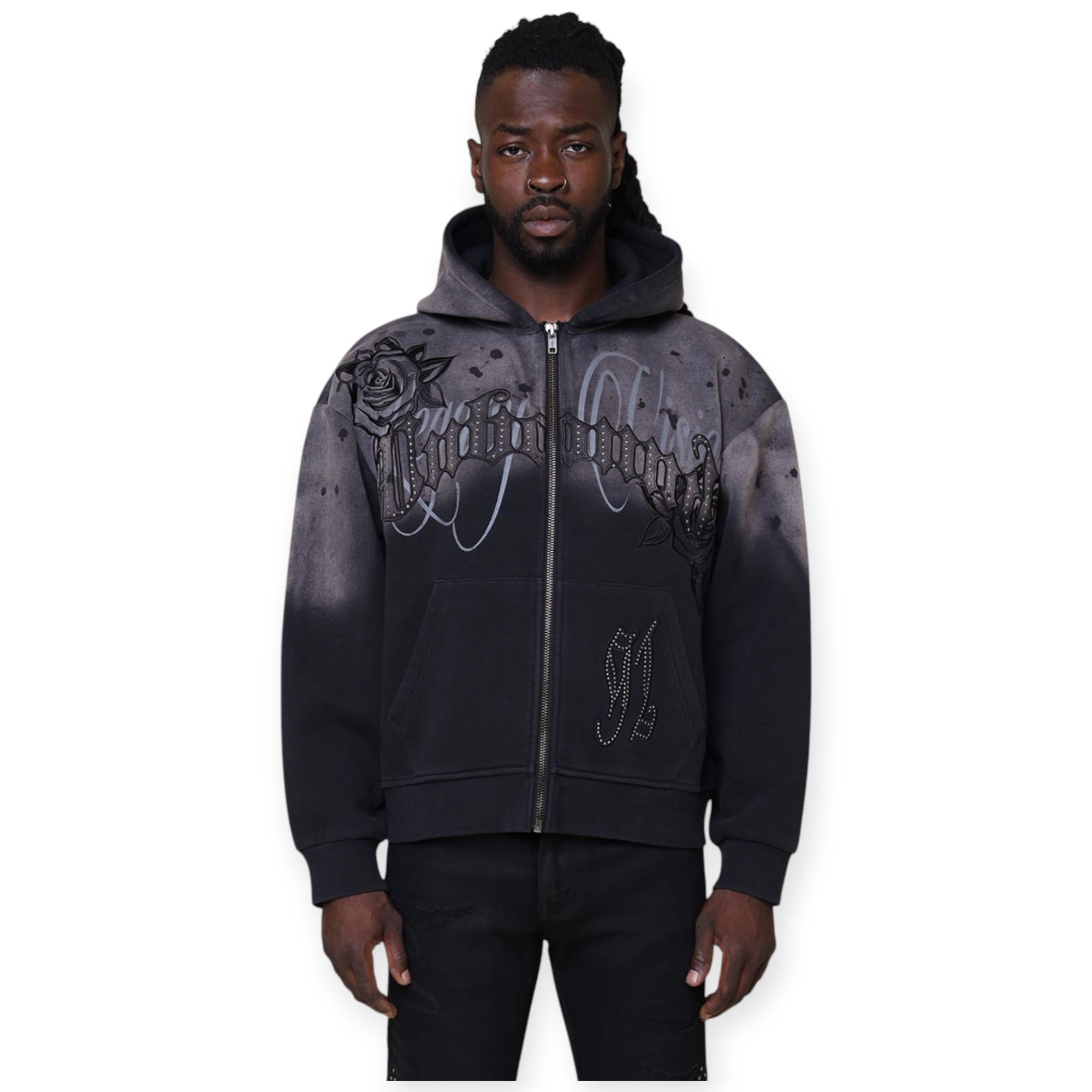 Smoke Rise Hoodie Men Legacy Vision F25 Oversize (Black) – Nexus Clothing
